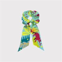 China Vintage large  scrunchie Bow knot Hair Accessories for sale