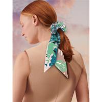 China Vintage large  scrunchie Bow knot Hair Accessories for sale