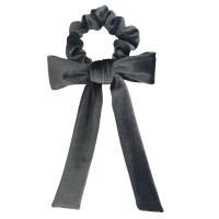 China High quality Velvet knot streamer scrunchies for sale