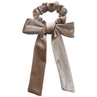 China High quality Velvet knot streamer scrunchies for sale