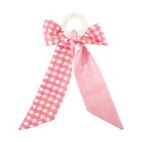 China Sweet fresh streamer Hair Tie Pearl bow hair accessories for sale