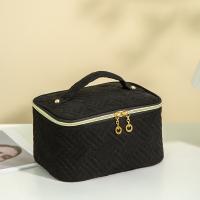 China Quilted makeup bag Large Capacity Travel storage bag for sale
