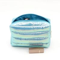 China Solid Color Cosmetic Bag quilting storage bag for sale