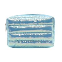 China Solid Color Cosmetic Bag quilting storage bag for sale