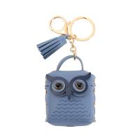 China Creative Mini Bag Cute Leather Owl leather Bluetooth Earphone bag for sale