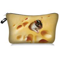 China New animal 3d printed makeup dumpling bag for sale