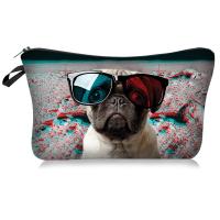 China New animal 3d printed makeup dumpling bag for sale