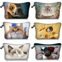 China New animal 3d printed makeup dumpling bag for sale