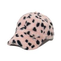 China All  match plush cold hat rainbow gradient color tie dye imitation rabbit hair baseball cap for sale