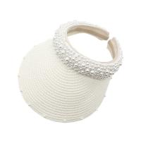 China Pearl Sunshade Hat Large Brim Outdoor Sunblock Headband Hat for sale