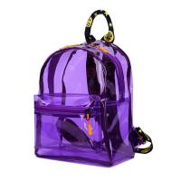 China Transparent backpack Waterproof pvc shoulders bag for sale