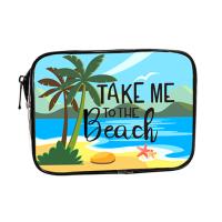 China Transparent Makeup Bag, PVC Large-capacity Cosmetic Bag, Travel Storage Bag, Beach Bag for sale