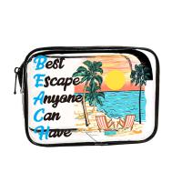 China Transparent Makeup Bag, PVC Large-capacity Cosmetic Bag, Travel Storage Bag, Beach Bag for sale