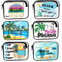 China Transparent Makeup Bag, PVC Large-capacity Cosmetic Bag, Travel Storage Bag, Beach Bag for sale