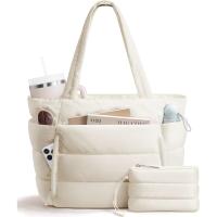 China Quilted Large Capacity Tote Bag Multifunctional Travel Bag Portable Storage Bag for sale