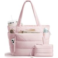 China Quilted Large Capacity Tote Bag Multifunctional Travel Bag Portable Storage Bag for sale