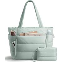 China Quilted Large Capacity Tote Bag Multifunctional Travel Bag Portable Storage Bag for sale