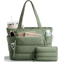 China Quilted Large Capacity Tote Bag Multifunctional Travel Bag Portable Storage Bag for sale