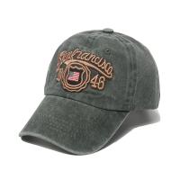 China Vintage  Washed Cotton Baseball Cap With American Flag and 1846 Letters Embroidered for sale