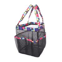 China Multifunctional Mesh Bag 8 Pockets Swimming Beach Bag Travel Toiletry Bag For Family for sale