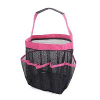 China Multifunctional Mesh Bag 8 Pockets Swimming Beach Bag Travel Toiletry Bag For Family for sale