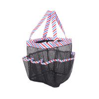 China Multifunctional Mesh Bag 8 Pockets Swimming Beach Bag Travel Toiletry Bag For Family for sale