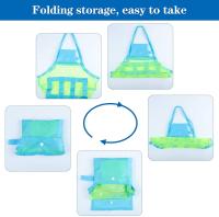 China Customized Children'S Large-Capacity Storage Bag Sundries Storage Mesh Beach Bag for sale