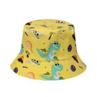 China Cute Cartoon Dinosaur Fisherman Hat Sunshade Sun Protection Casual All-Match Bucket Hat for sale