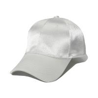 China Spring/Summer Silk Satin Solid Color Casual Baseball Cap for men and women for sale