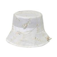 China Summer Butterfly Lace Fisherman Hat Mesh Breathable Bucket Hat for women for sale