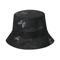 China Summer Butterfly Lace Fisherman Hat Mesh Breathable Bucket Hat for women for sale