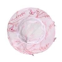 China Summer Butterfly Lace Fisherman Hat Mesh Breathable Bucket Hat for women for sale