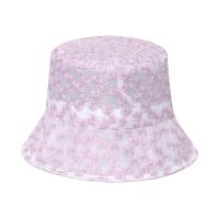 China Summer Breathable Flower Lace Fisherman Hat Small Daisy Bucket Hat For Women for sale
