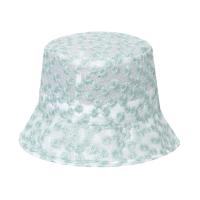 China Summer Breathable Flower Lace Fisherman Hat Small Daisy Bucket Hat For Women for sale