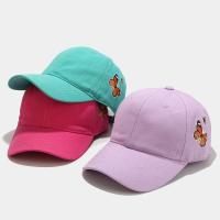 China New Fashion Butterfly Pattern Curved Brim Baseball Cap For Outdoor for sale