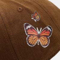 China New Fashion Butterfly Pattern Curved Brim Baseball Cap For Outdoor for sale