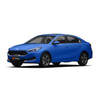 China Kia K3 410km Range High Speed Electric Vehicle with Manual Parking Brake and 4 Airbags for sale