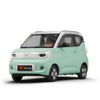 China 2021 Wuling Mini EV Air EV 300km Ternary Lithium Battery Two-Compartment Vehicle for sale