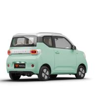 China 2021 Wuling Mini EV Air EV 300km Ternary Lithium Battery Two-Compartment Vehicle for sale