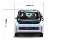 China 305km Pure Electric Range Wuling Baojun Kiwi EV Left-Steering Energy Electric Vehicle for sale