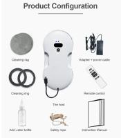 China Rise Exterior Window Cleaning Robot with German Operating Language and 500mAn Battery for sale