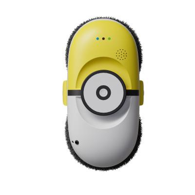 China Household Remote Control Glass Cleaner Robot 350mAh Portable Window Washers For Homes for sale