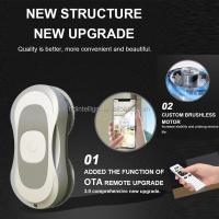 China Outside Antifall Automatic Smart Drone New Grade High Suction Window Robot Cleaner for sale