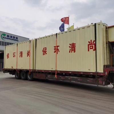 China 50T/D Carbon Steel Sewage Treatment Equipment Package Odor Removal for sale