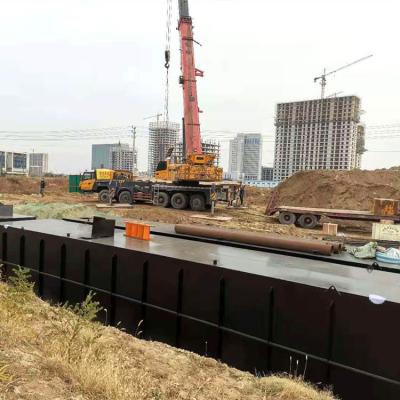 China Automatic Oily Water Treatment Plant PLC Control Package Sewage Treatment Plant for sale