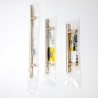 China Electroplating Gold 190mm T Bar Stainless Steel Cabinet Handles For Living Room for sale