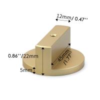 China Customized Gold Aluminum Drawer Pull Handles For Furniture Hardware for sale