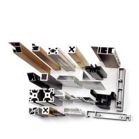 China 6063 Aluminum Frame Windows Extrusion Profile Custom Furniture Hardware for sale