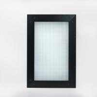China Customized Sizes Aluminium Frame Sliding Glass Door Window For Wardrobe Hardware for sale