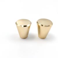 China 20*24mm Polish Gold Small Handles Zinc Cabinet Knobs Pulls For Drawer for sale